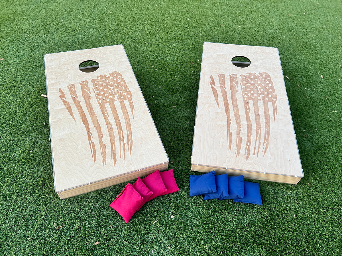 Custom Laser Engraved Cornhole Boards – Desert Pine Designs