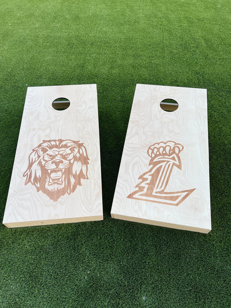 Custom Laser Engraved Cornhole Boards – Desert Pine Designs